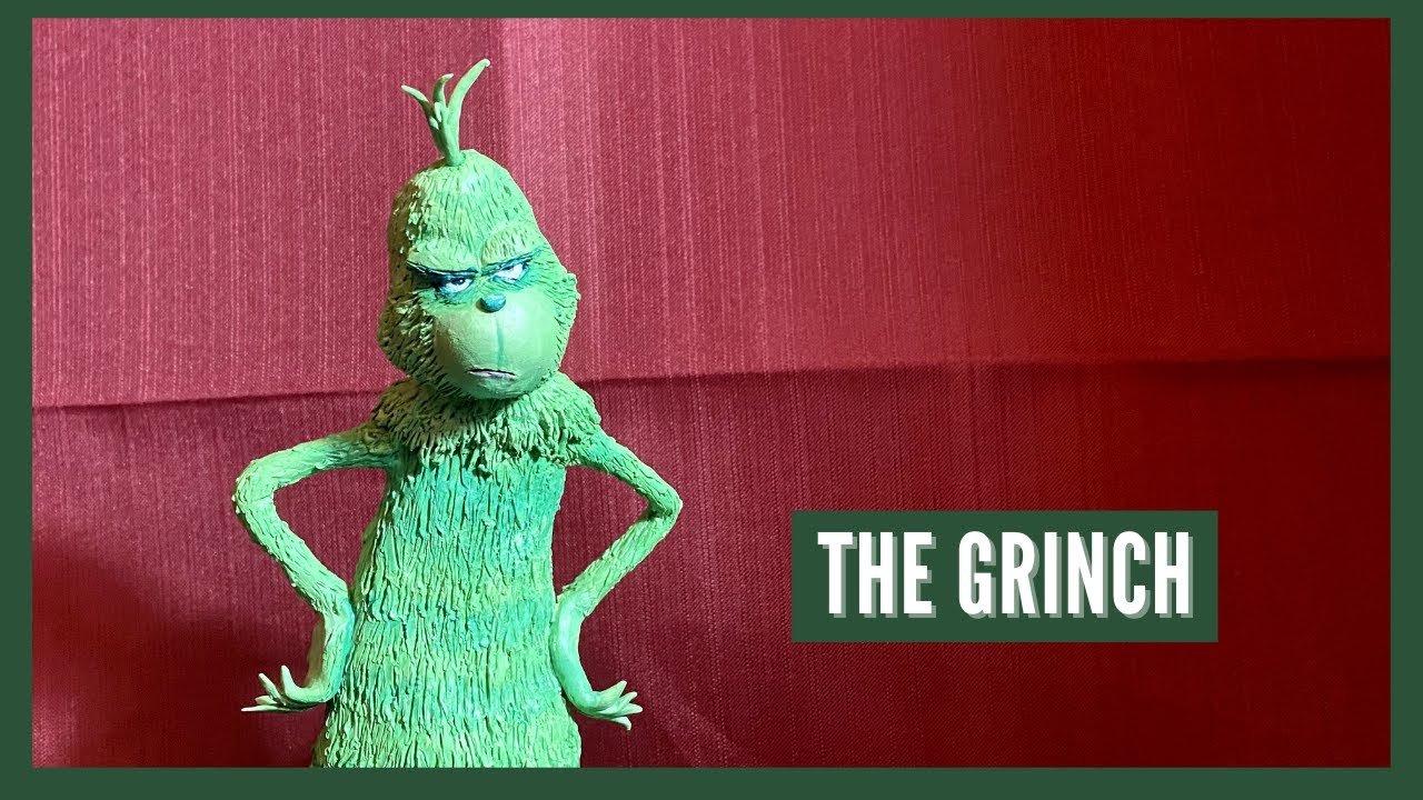 The Grinch - Polymer Clay Time-Lapse - YouTube