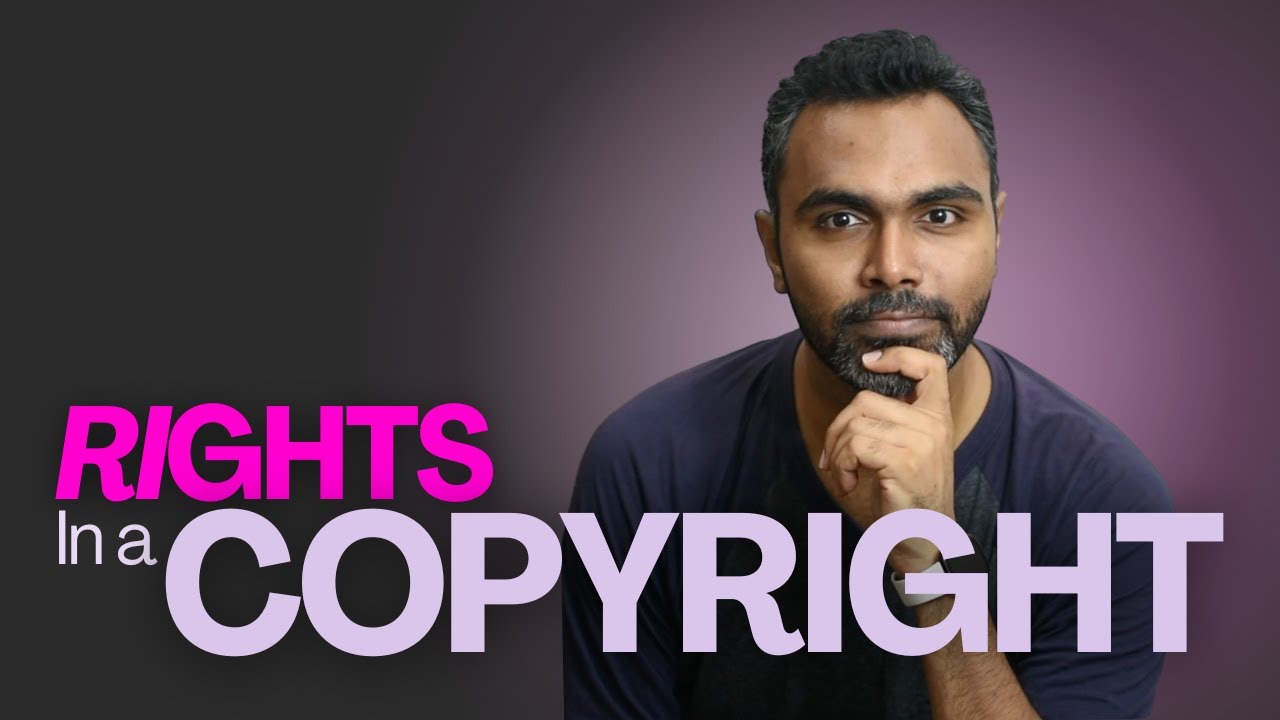 Different Rights in a Copyright? Analysing Economic Rights & Moral ...