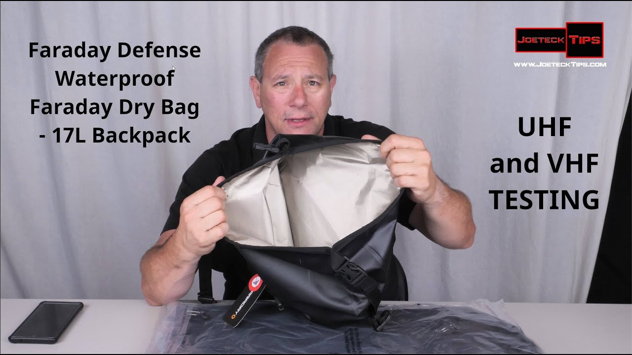 Faraday DRY series RF penetration test | review | JoeteckTips - YouTube