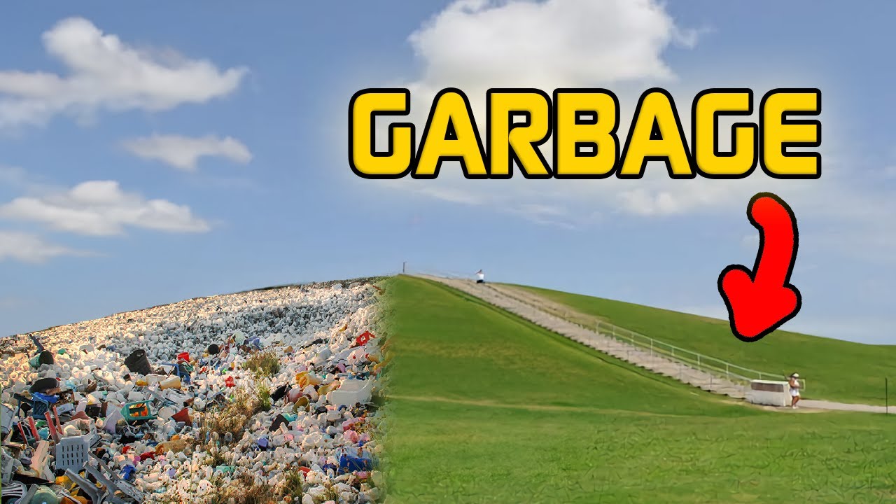 This Mountain Is Made Out Of TRASH!? - YouTube