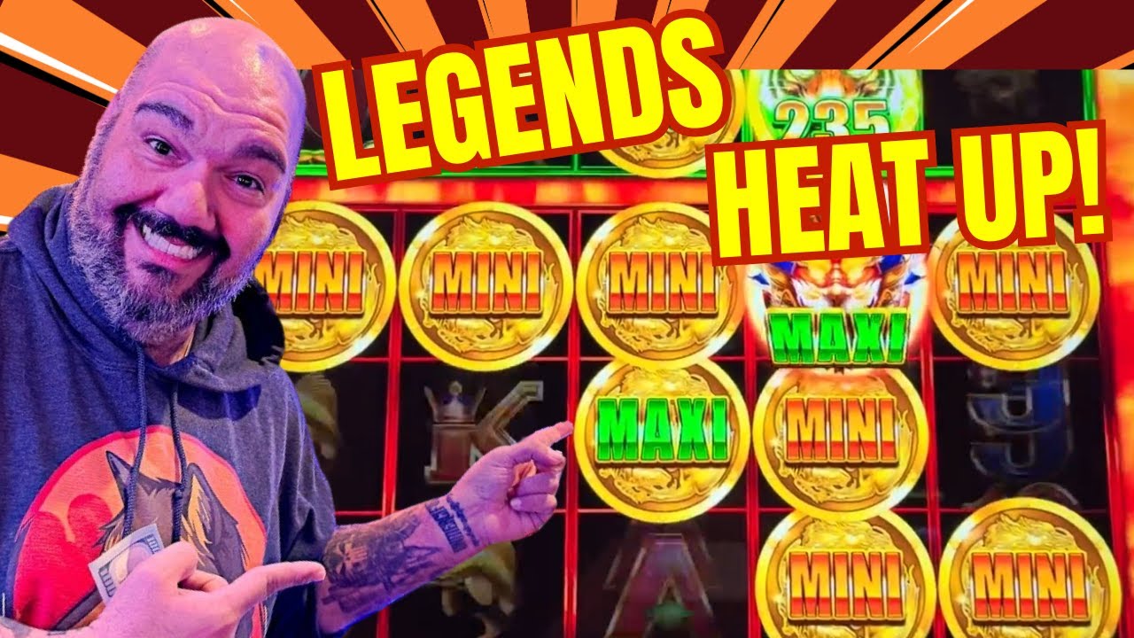 A LEGENDARY SLOT SESSION ON ETERNAL LEGENDS!! with VegasLowRoller - YouTube