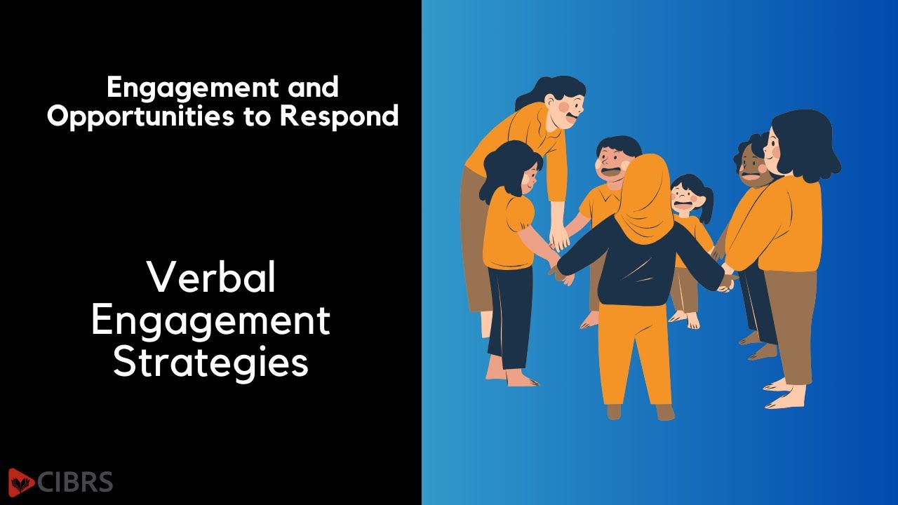 Verbal Engagement Strategies - YouTube