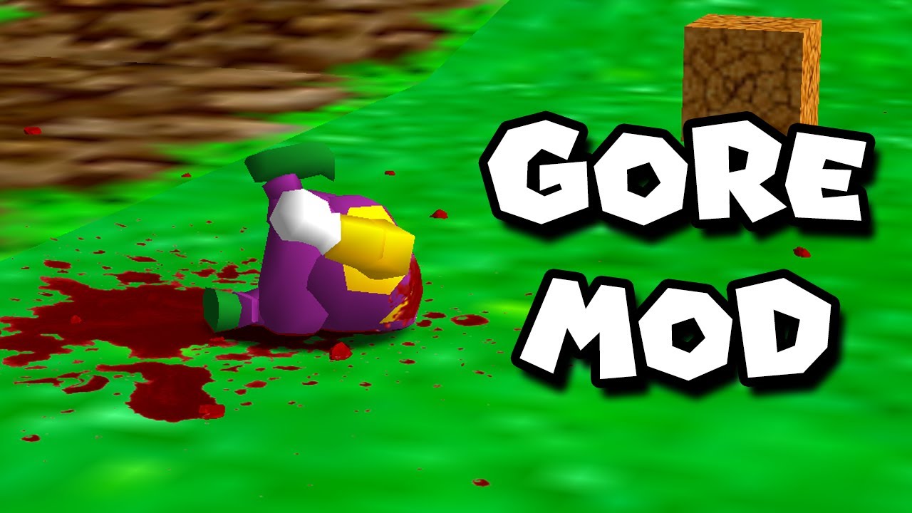 Super Mario 64 Gore Mod is CRAZY - YouTube