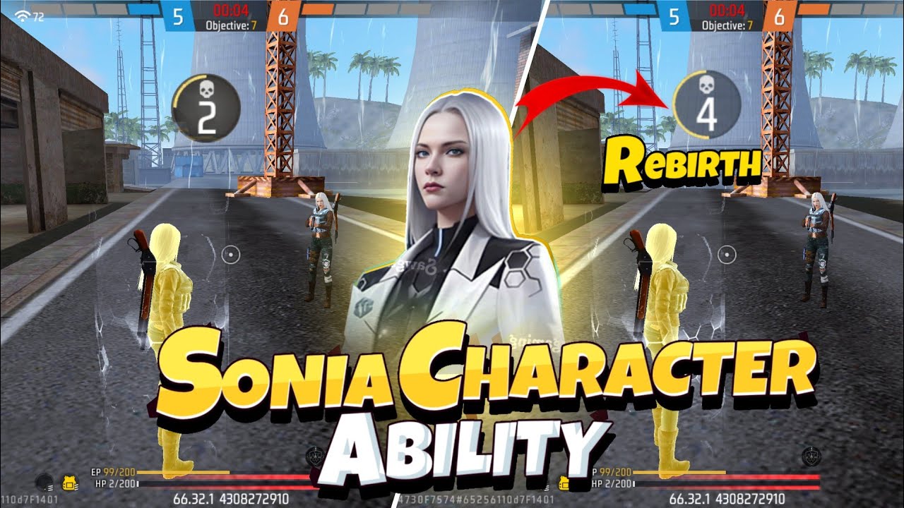 Sonia Character Ability | Free Fire New Character Ability - YouTube