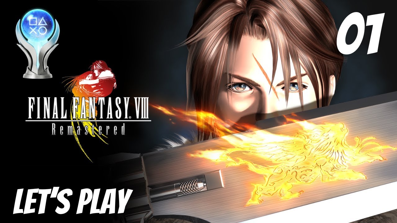 Final Fantasy 8: Remastered Platinum Lets Play 01: Fire Cavern - YouTube