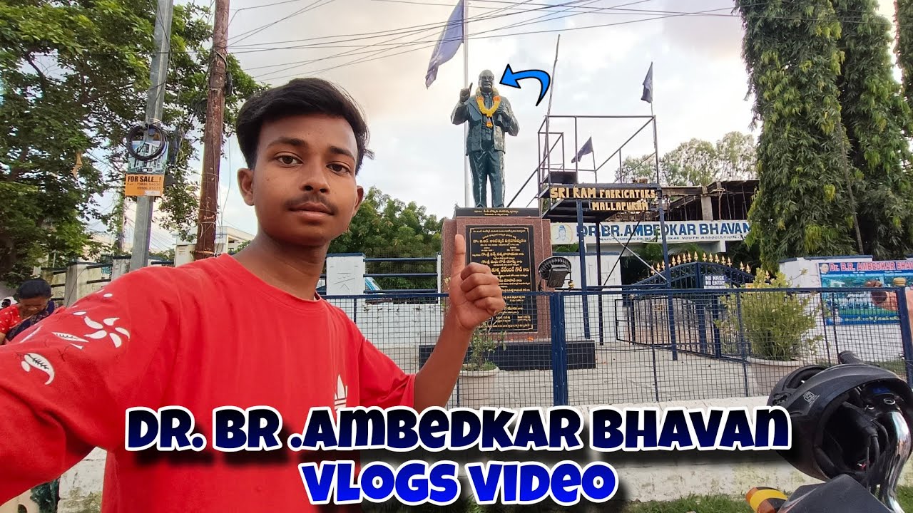 Dr. br. Ambedkar bhavan || Hyderabad Mallapur #dmankushvlogs - YouTube