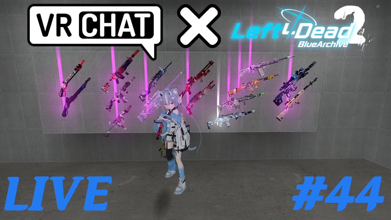 Live #44.1🩸Left 4 Dead 2🩸X💬VRChat💬(Komado-PicodraTech)มาเล่น Expert เซ ...