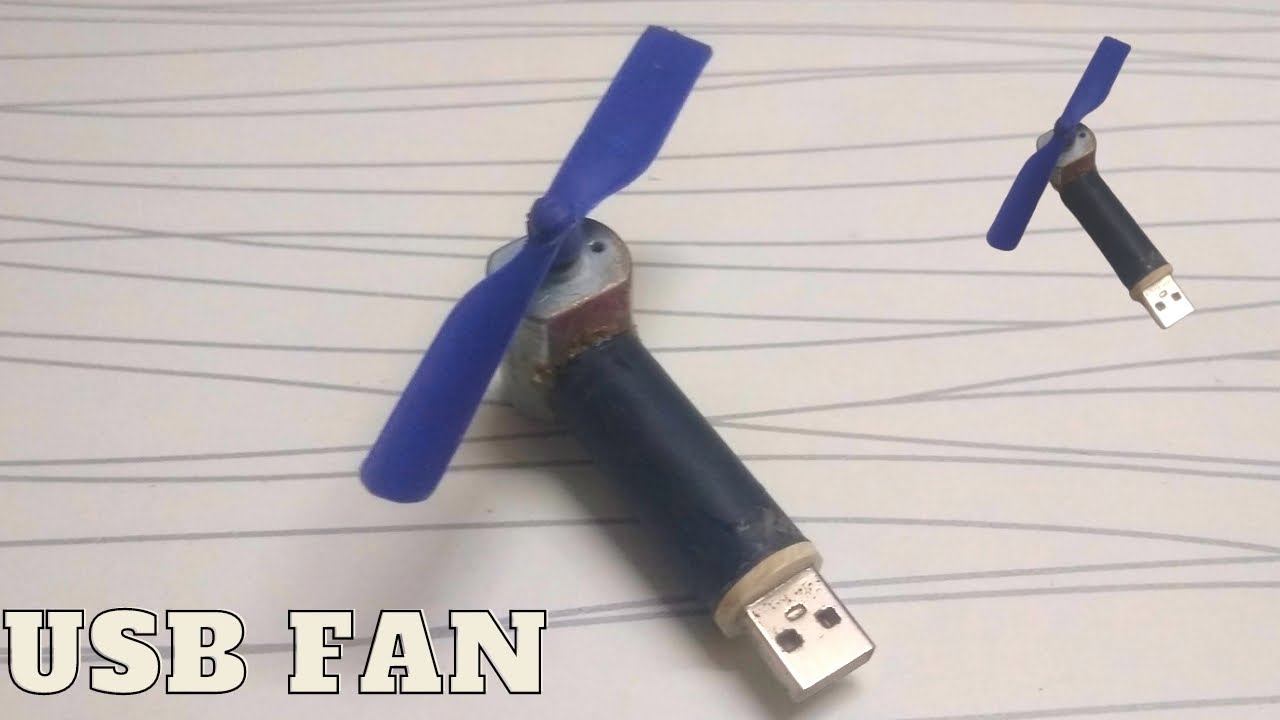 How to make usb fan 🔥 | DIY usb fan 🔥 - YouTube