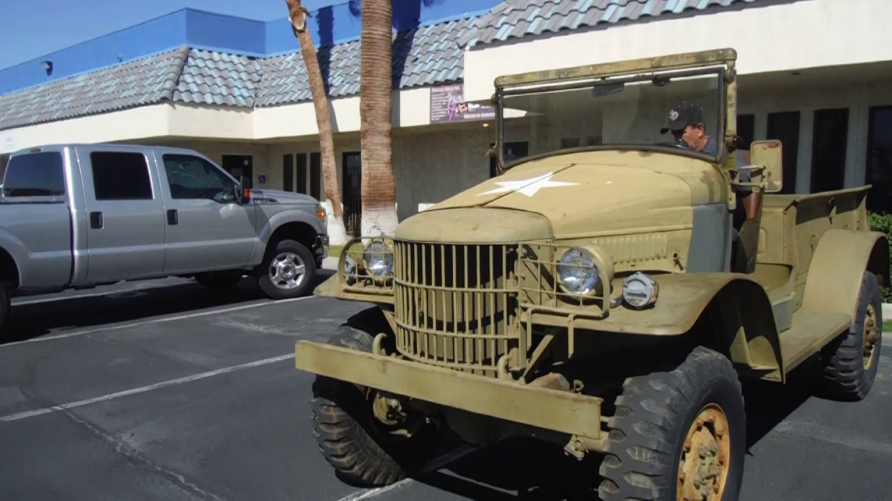 1941 Dodge WC-21 NEW PAINT, runs, title, FOR SALE - YouTube