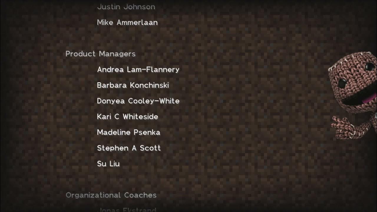 Minecraft Credits Scene [Realistic Font] - YouTube