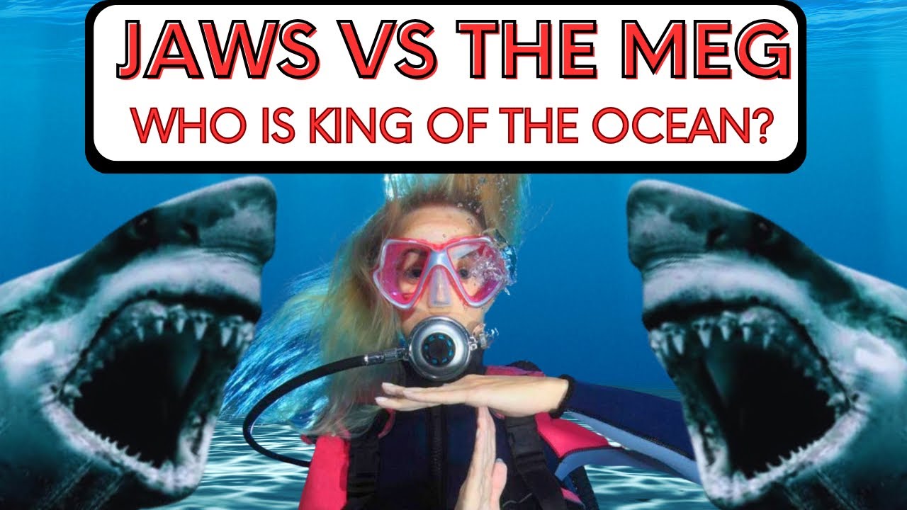 JAWS VS THE MEG - WHO IS KING OF THE OCEAN? - YouTube