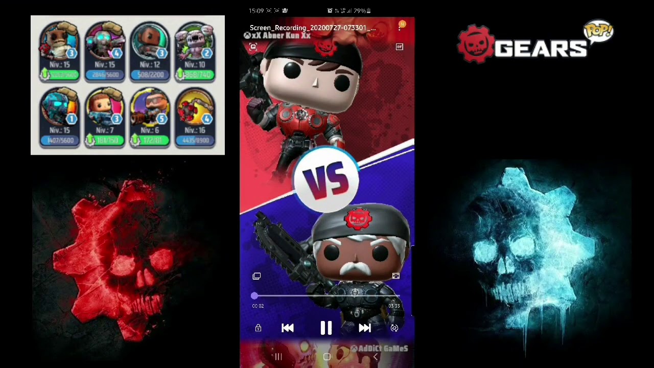 Juvies al ataque (gears pop) - YouTube