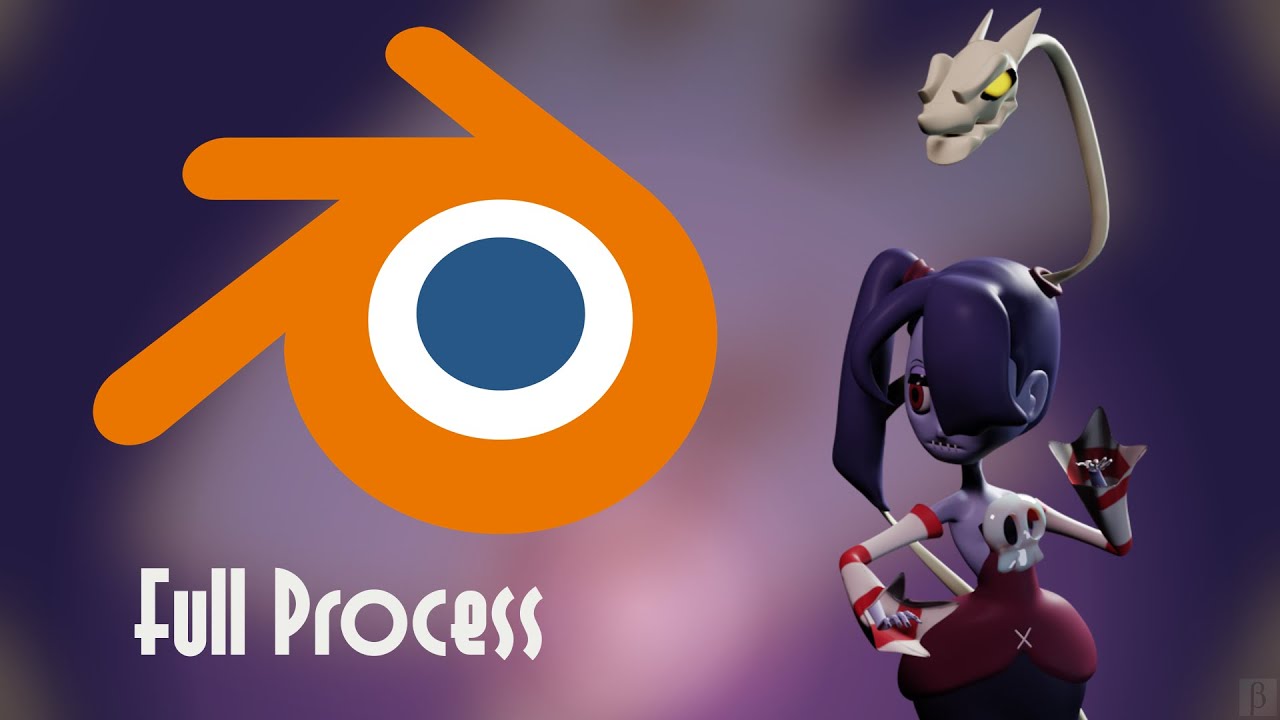 Squigly in 3D | Full Process - YouTube