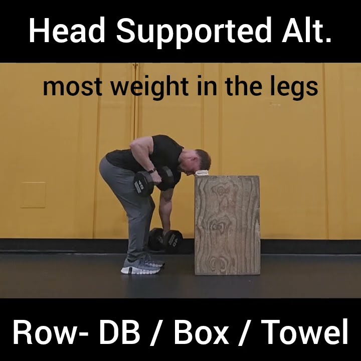 Head Supported Alternating Row- DB / Box / Towel - YouTube