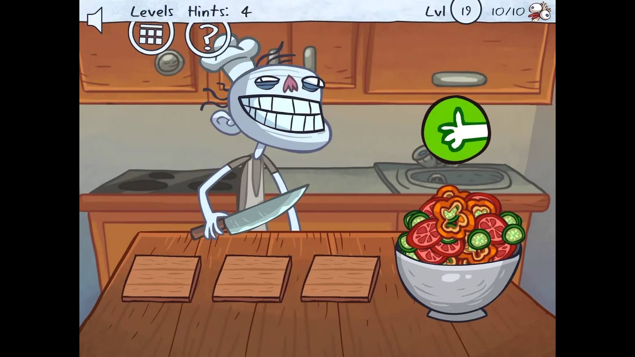 Troll Face Quest Video Memes Level 16 17 18 19 20 Solutions - YouTube