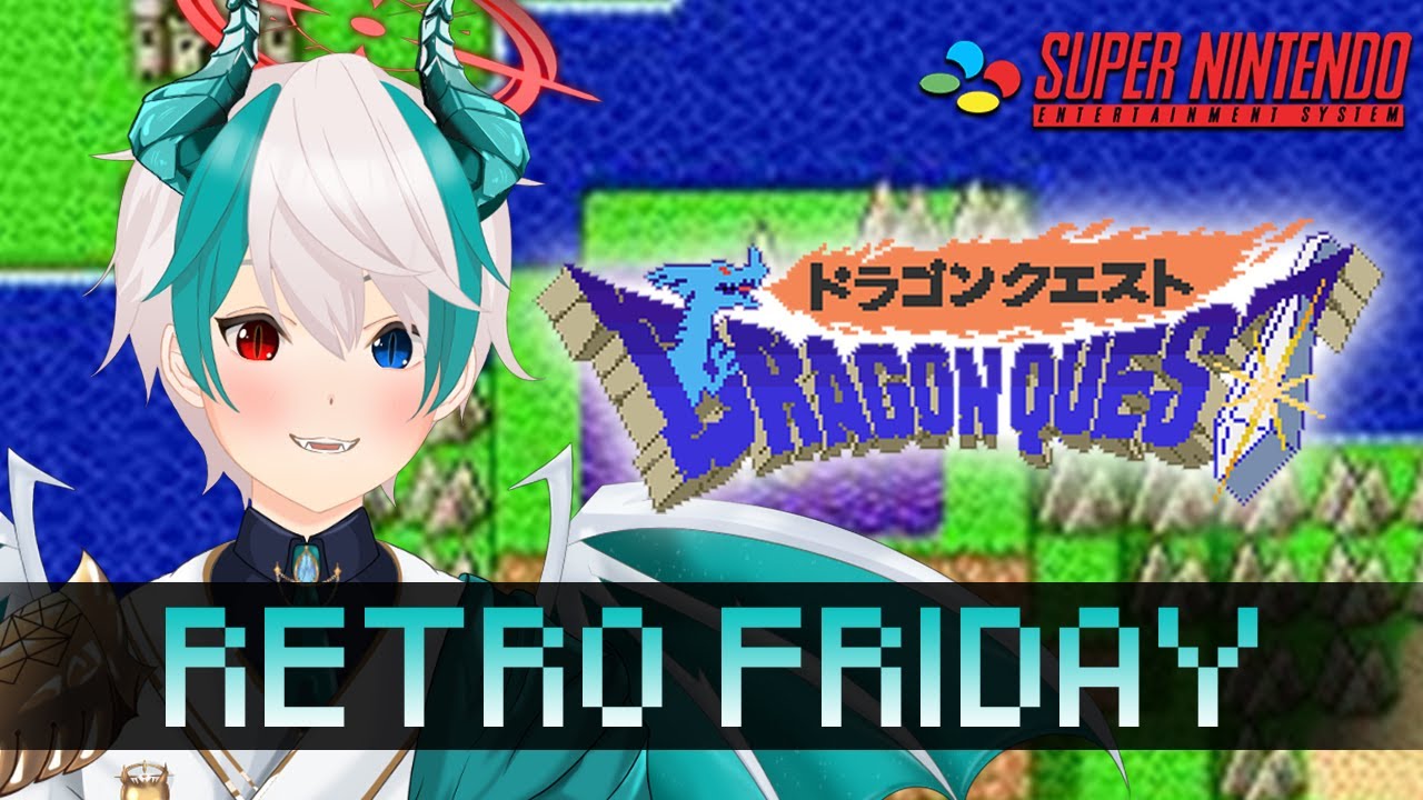 【RETRO FRIDAY】DRAGON QUEST I (SNES - PART 1)【赤空キョシ/CHROMIA PROJECT ...