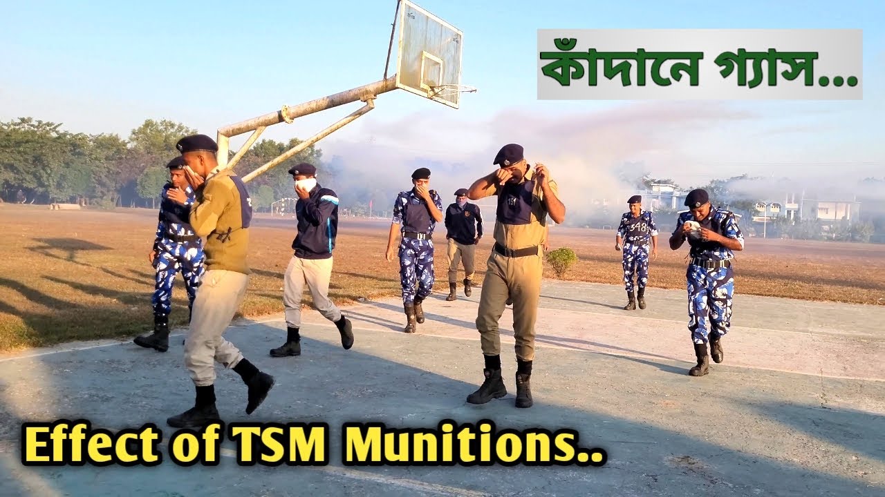 Tear Smoke Munitions Firing Practice 🔥 || Tear Gass ||Tear smoke || RAF ...