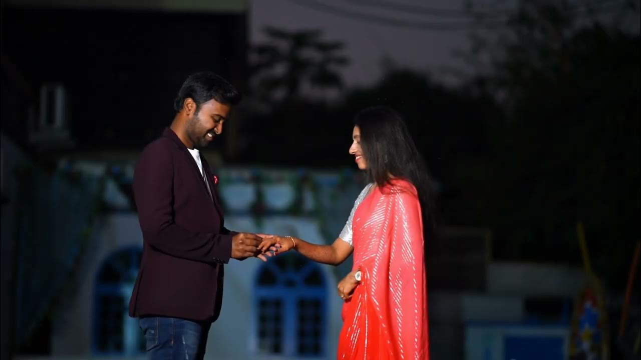Saikiran and Navya || Pre- Wedding || Manasa malli malli chusa || 2023 - YouTube