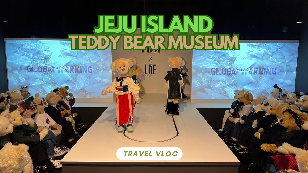 Teddy Bear Museum Jeju Island | Jeju Island Tourist Spot - YouTube