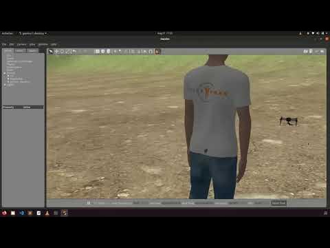 ROS OPENCV and DRONE for object detection - YouTube