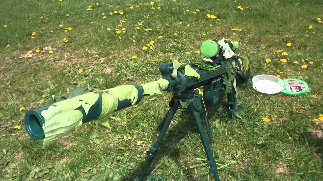 How To Paint a Rifle Camouflage - YouTube