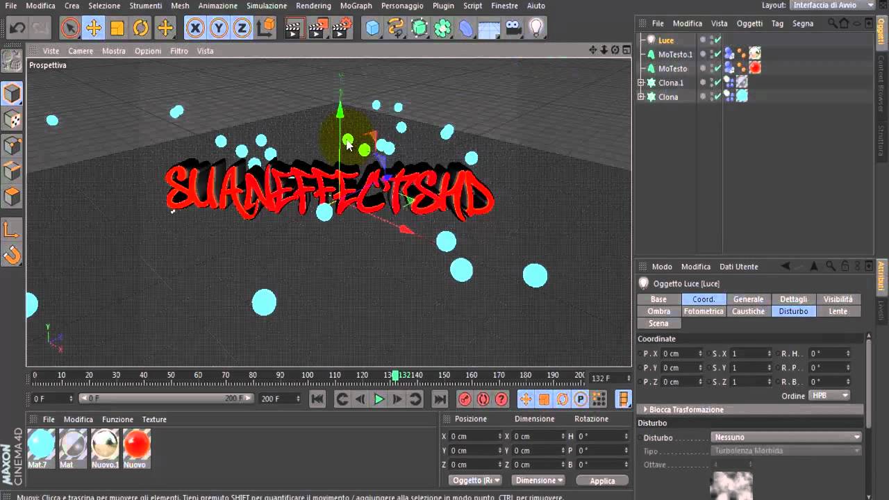 Speed Art Cinema 4D - Bouncing Balls on Text - YouTube