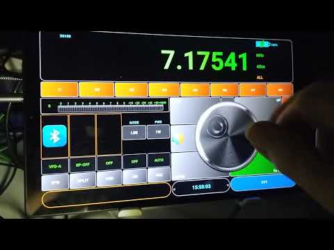 xiegu x6100 CTRL avec appli pocket RxTx pro bluetooth (renald 14gef1701 ...