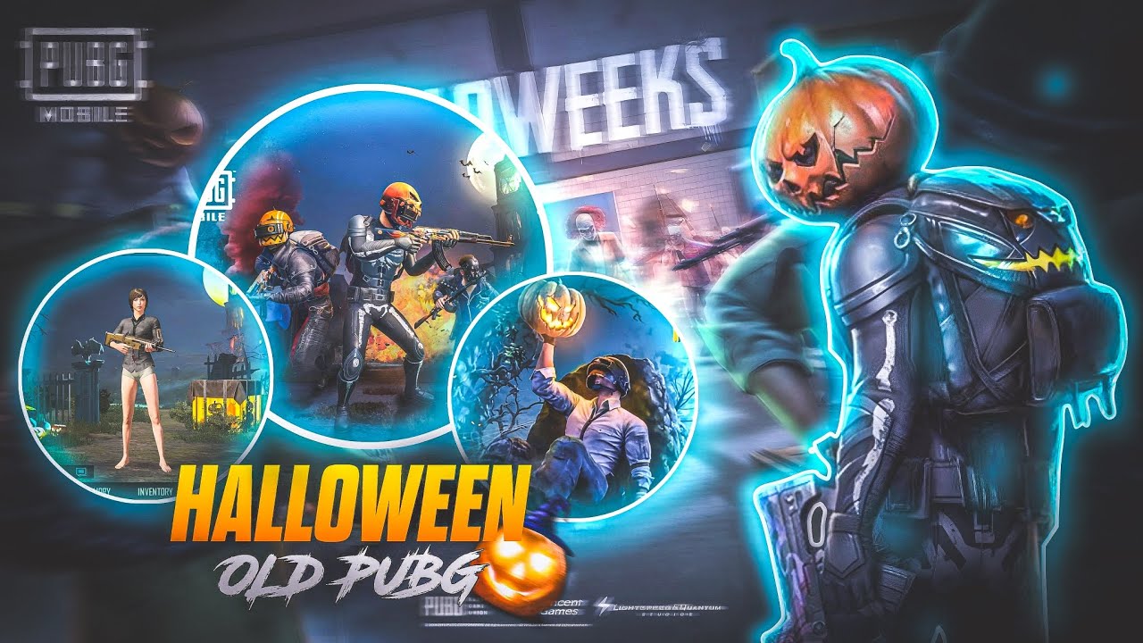 Old pubg Halloween update Gameplay | Old zombie Mode gameplay | BGMI ...