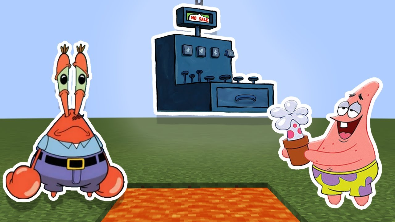 Patrick get my cash machine! - YouTube