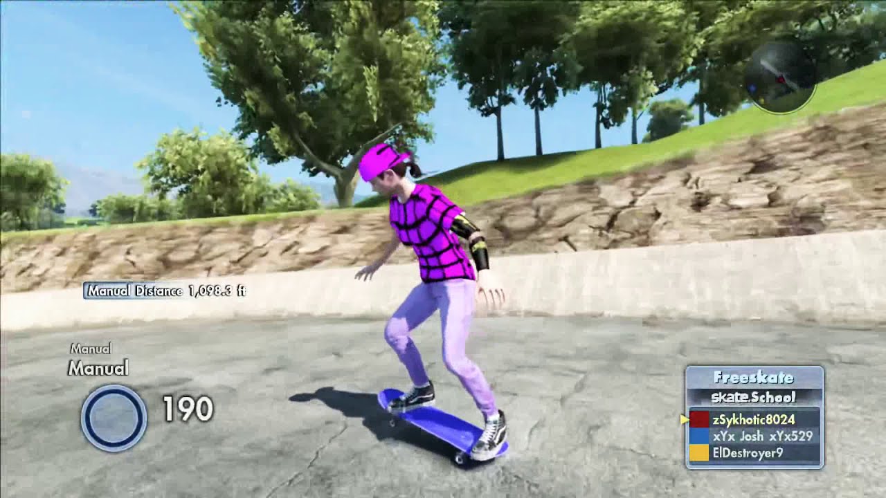 Skate 3 modded female import skater - YouTube