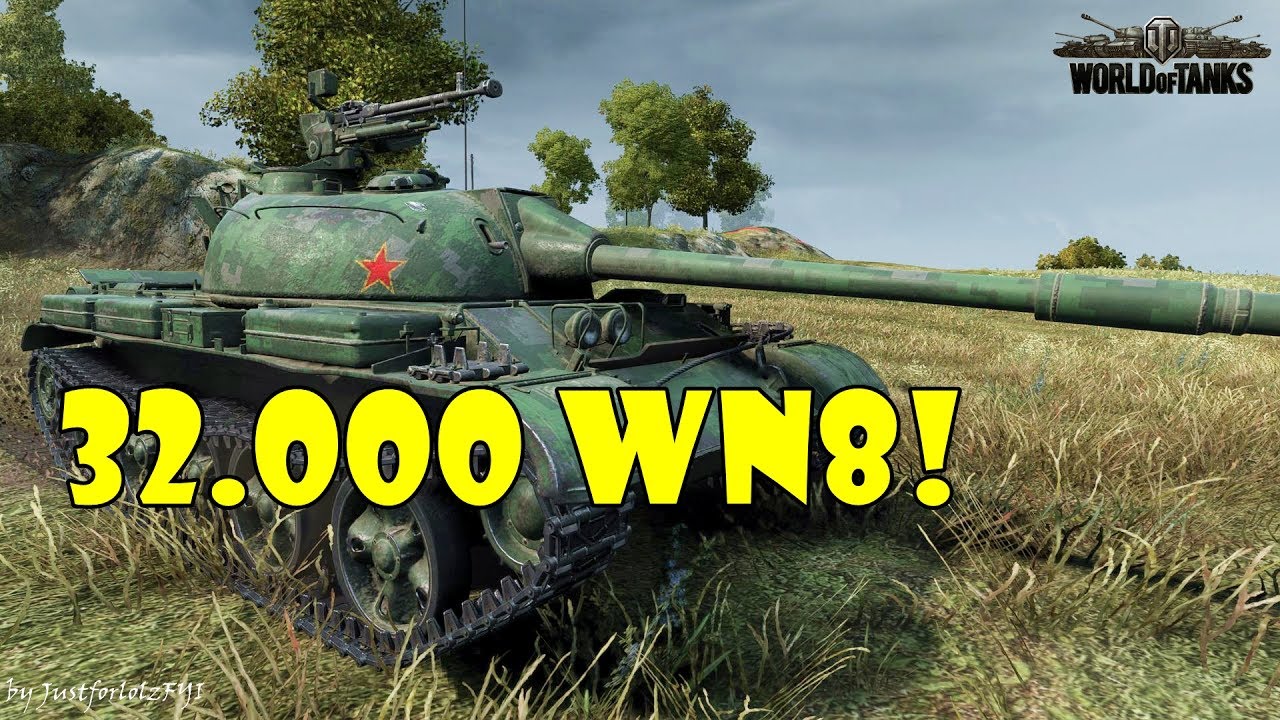 World of Tanks - PURE Gameplay [TYPE 62 | 32.000 WN8, 8 KILLS by ...