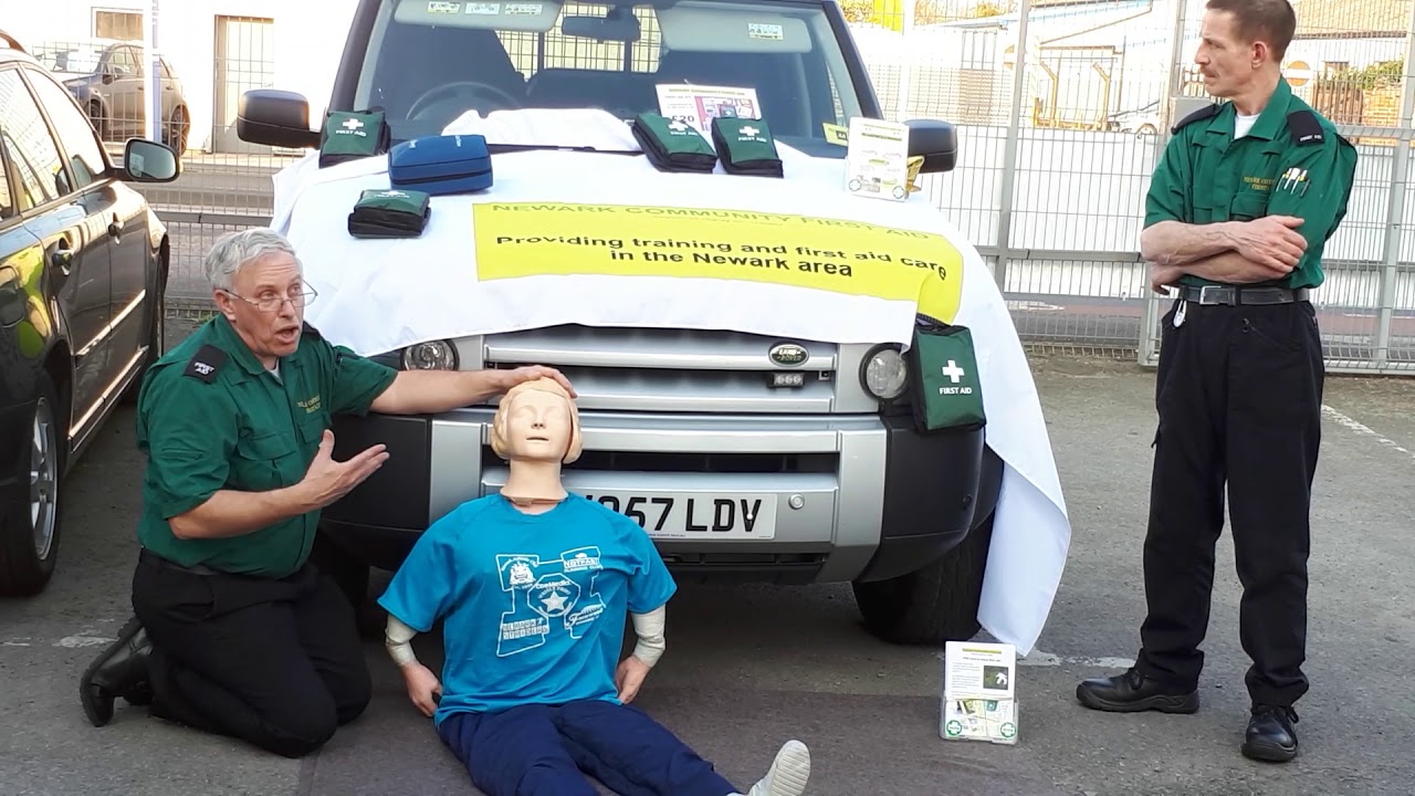 Phil Jessop from Newark Community First Aid - advice In the event of a ...