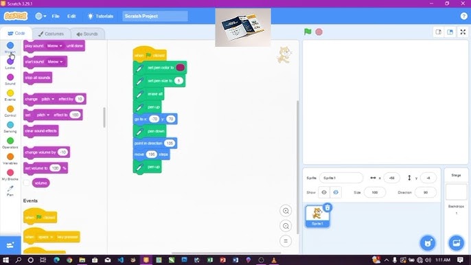 how to draw a diamond in scratch
