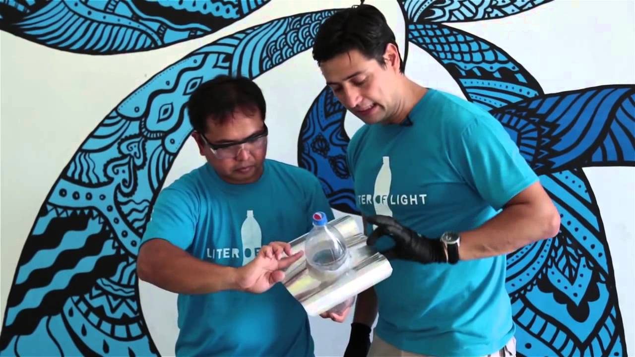 How to Build a Solar-Powered Bottle Light (2013) - YouTube