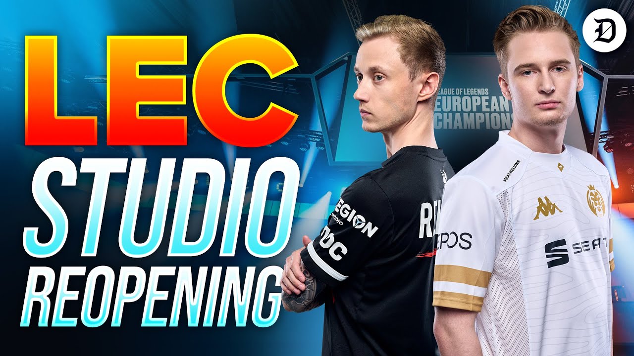 How did the LEC survive the pandemic: Broadcast + Studio Tour - YouTube