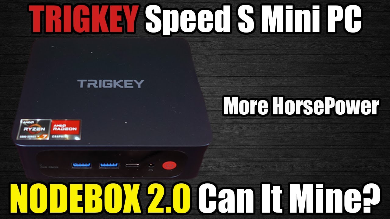 New NODEBOX!! Can It Mine? - TRIGKEY Speed S - YouTube