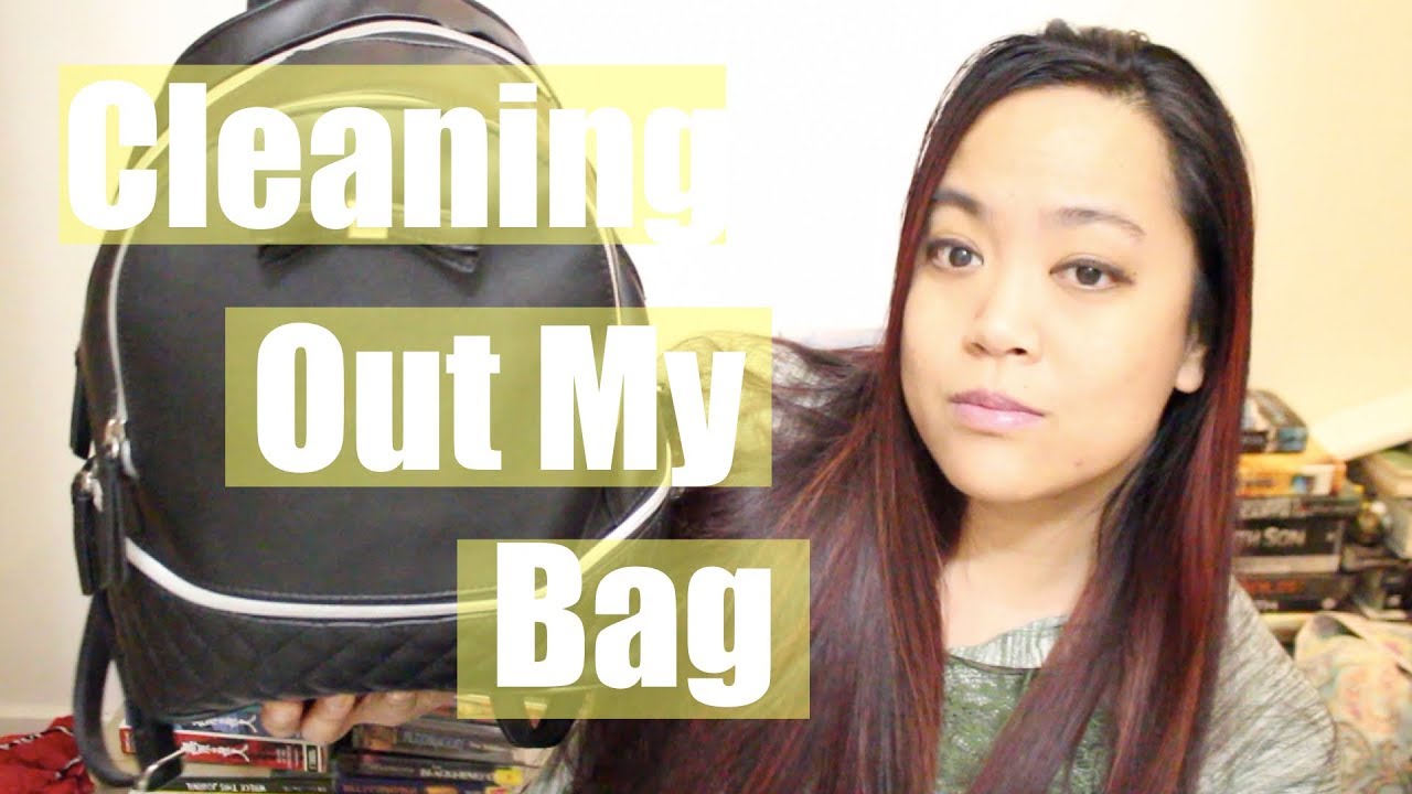 Cleaning Routine / Day Bag / Handbag - YouTube