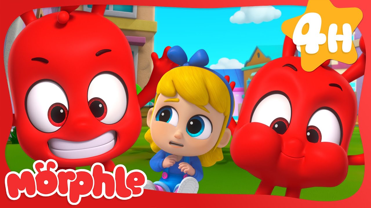 Silly Morphle Plays with Baby Mila! 👶🏼 | 4 HOURS | Cartoons for Kids ...