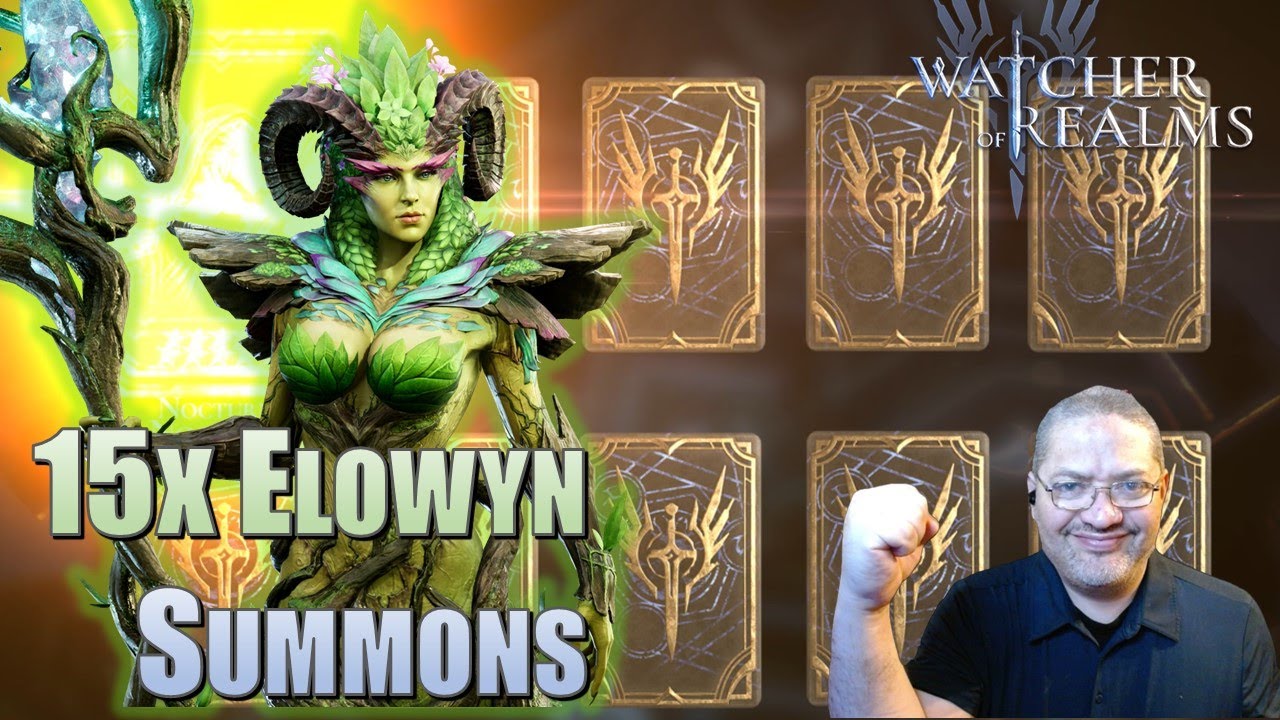 15x Elowyn/Anai Summons | Global Server | Watcher of Realms - YouTube