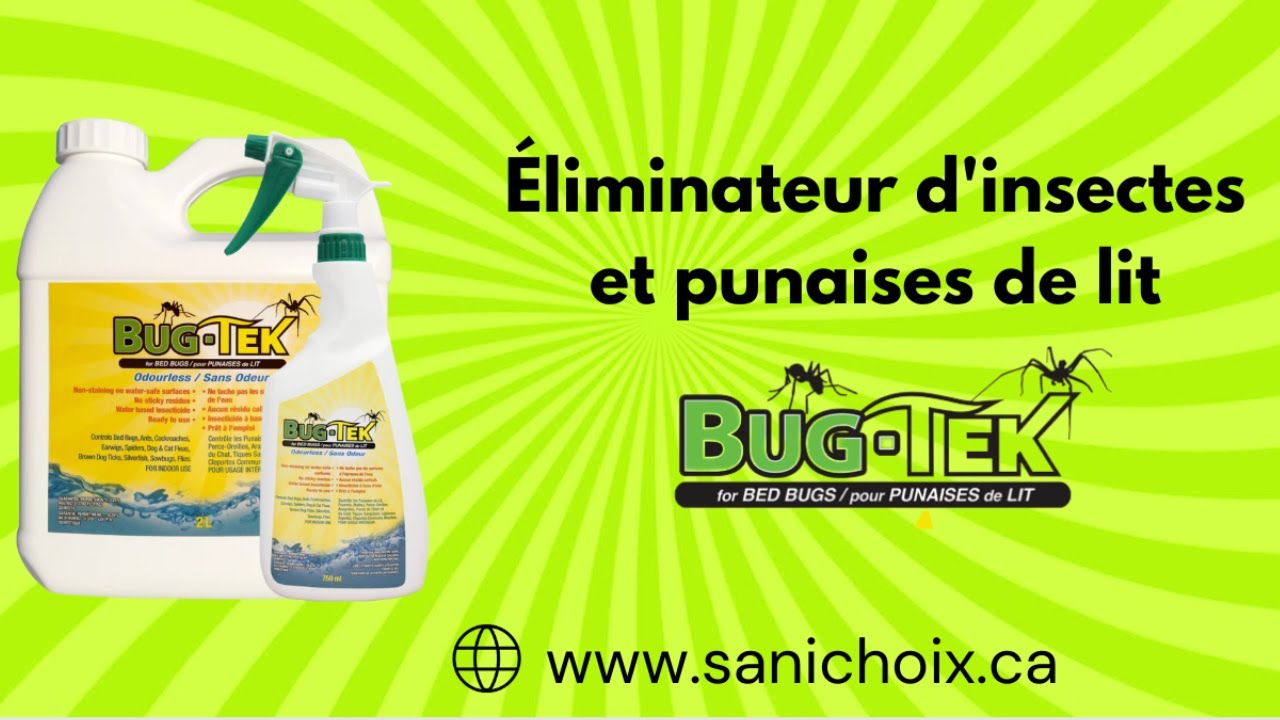 Bug-tek Éliminateur d'insectes - YouTube