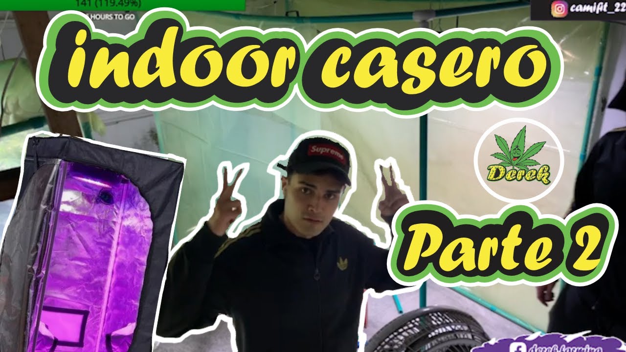 Como armar un indoor/ invernadero/ armario de cultivo Casero para tu ...