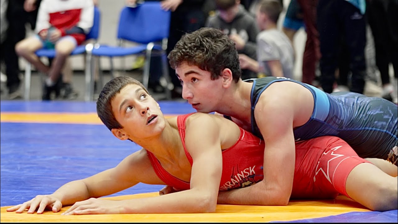 U15 O. Rogovii (UKR) vs I. Nasibov (UKR) 57kg. Youth boys greco-roman ...