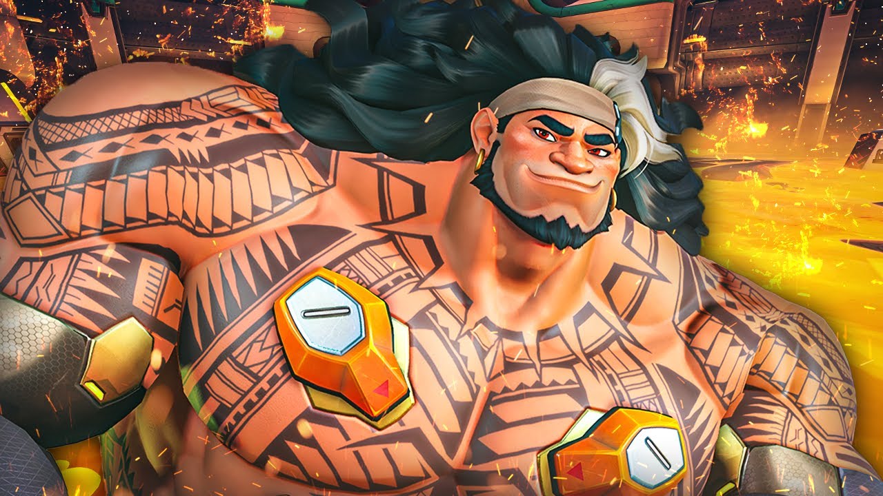 Mauga Is EXTREMELY FUN To Play In Overwatch 2 - YouTube