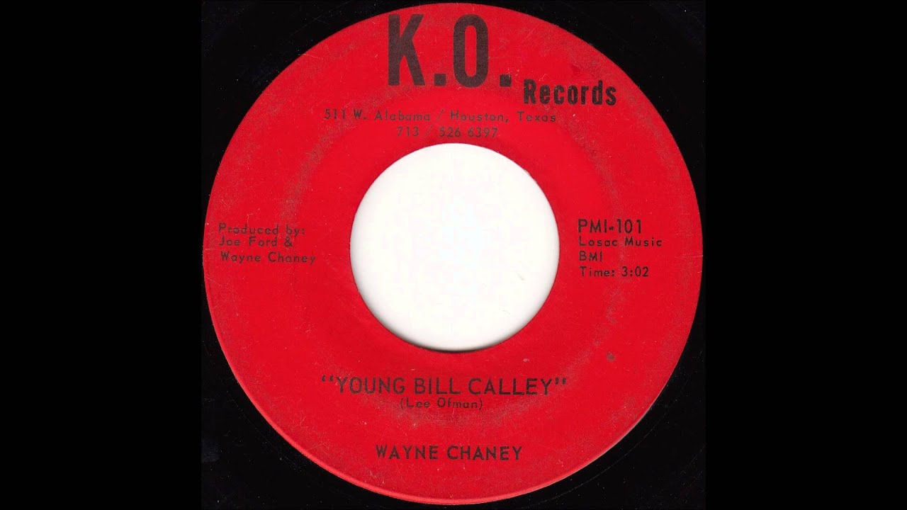 Wayne Chaney - Young Bill Calley - YouTube
