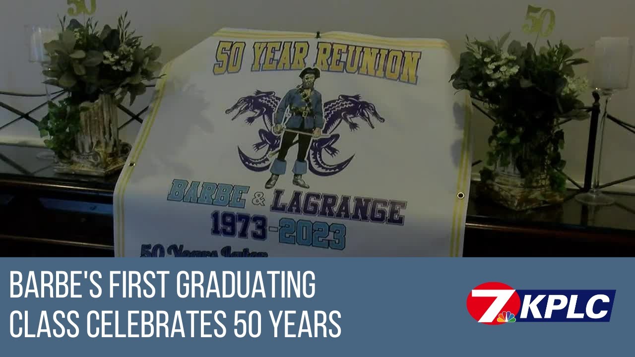 Barbe's first graduating class celebrates 50-year reuinion - YouTube