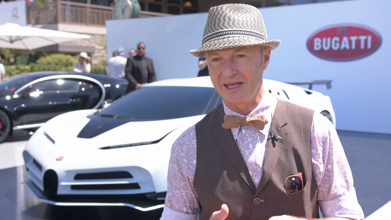 The new Bugatti Centodieci - Achim Anscheidt Bugatti Director of Design ...
