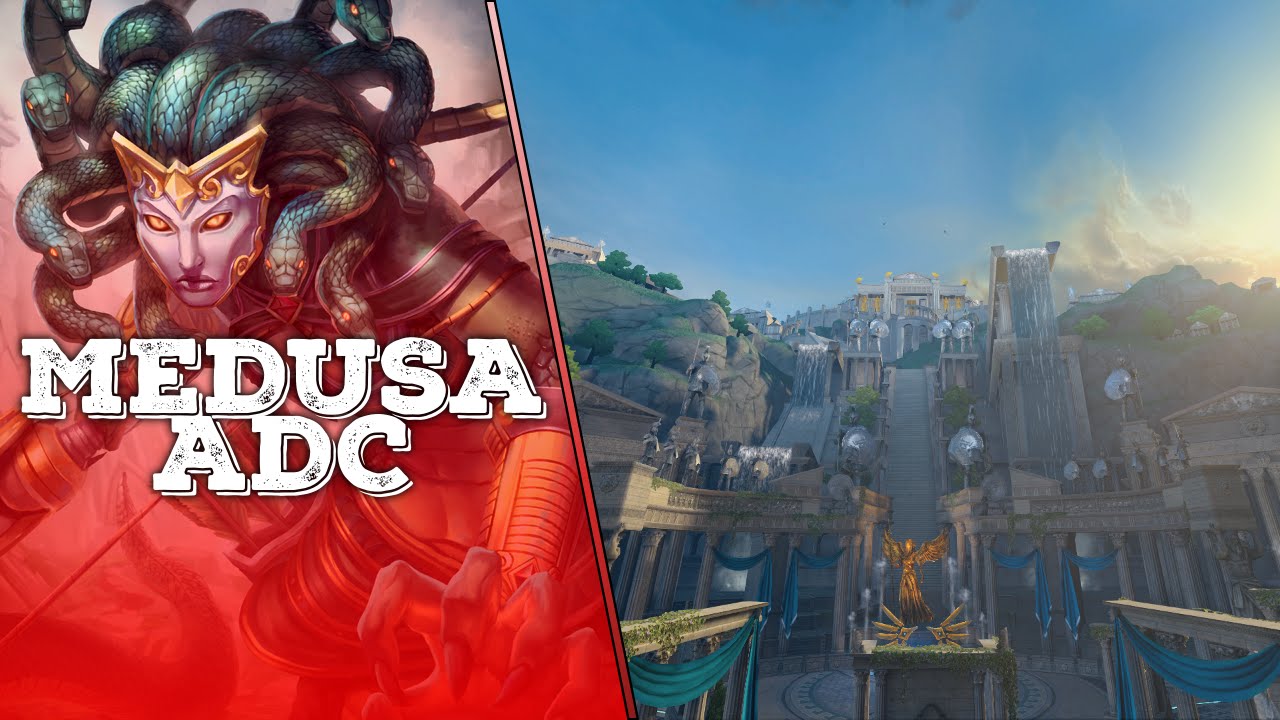 SMITE: HI, SPEED HACKER! - Medusa ADC conquest gameplay - YouTube