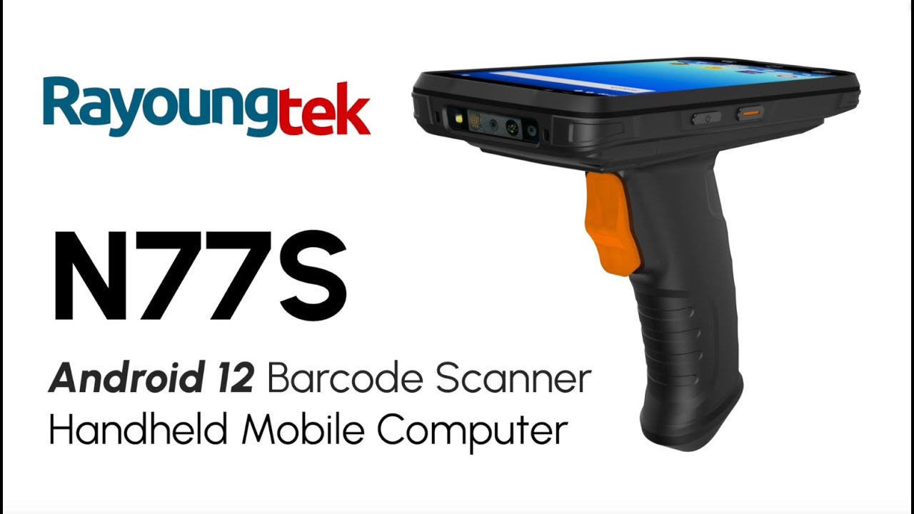 Rayoungtek N77s Android Barcode Scanner, built-in Zebra SE4710 Barcode ...