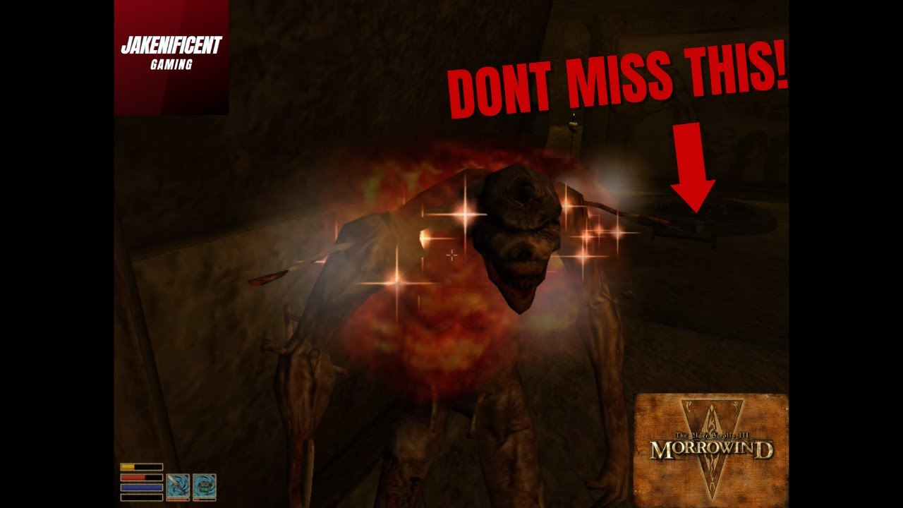 Andrano Ancestral Tomb | Elder Scrolls III: Morrowind Walkthrough Ep9 ...