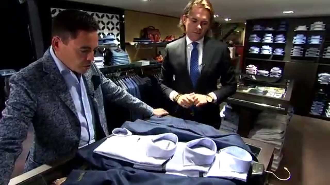 Walter Fauser onder de indruk van Hoogenboom Mode - YouTube